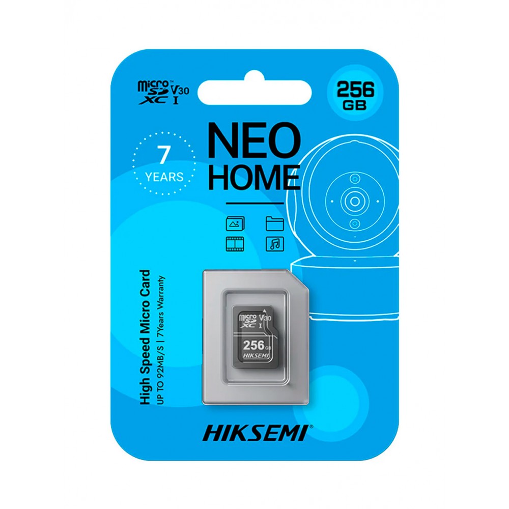 Memoria Micro SD Hiksemi/Hikvision 256 GB (HS-TF-D1 256G) | iCuadrado
